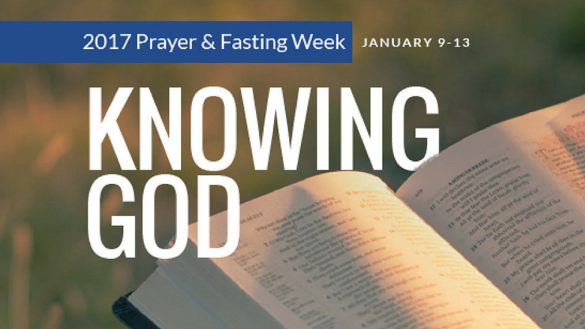 Global Week of Prayer and Fasting | Every Nation Church, New Jersey